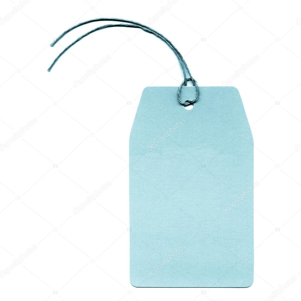 Ценник или адресная метка со строкой - классный цианотип #53225577 ...