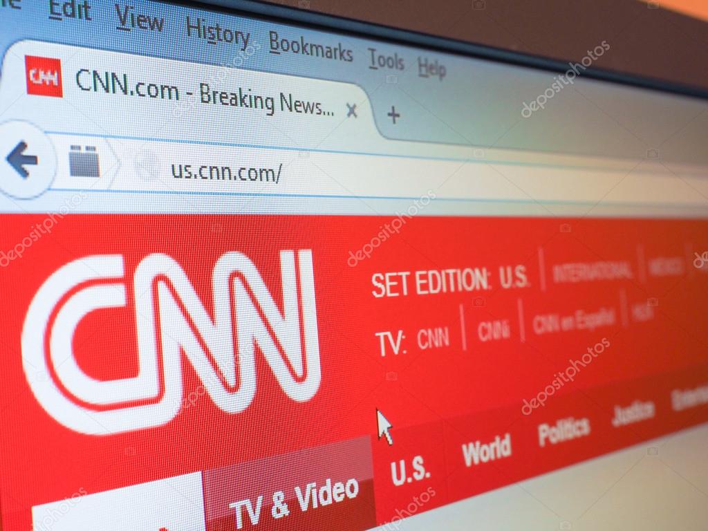 CNN Home Page — Stock Editorial Photo © claudiodivizia #61206575