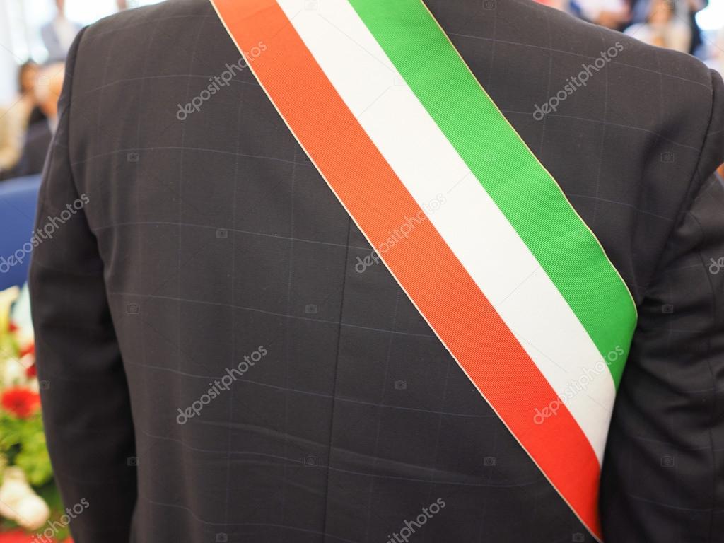 Italian mayor with sash Stock Photo by ©claudiodivizia 78025250