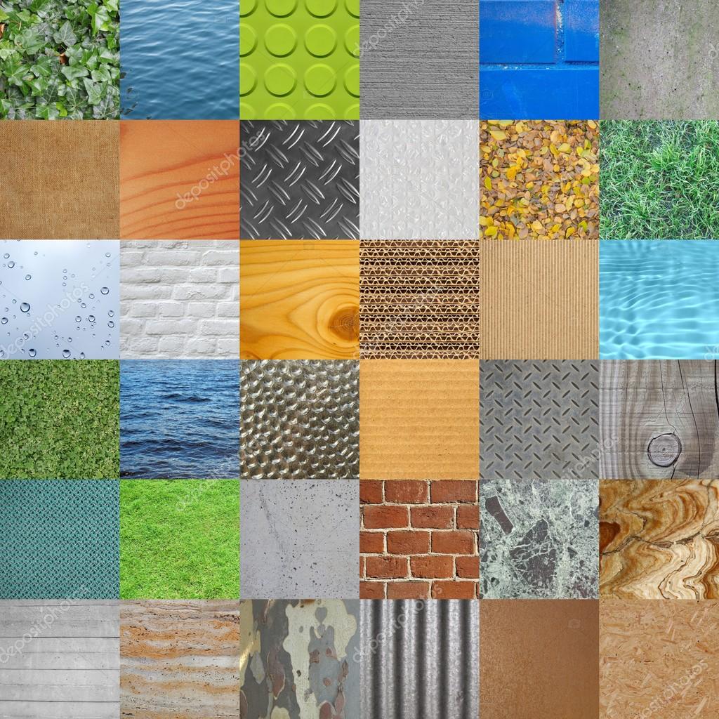Set of textures Stock Photo by ©claudiodivizia 90843800