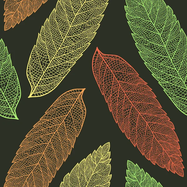 Leaf skeleton pattern Stock Vector Image by ©D0r0thy #96707686