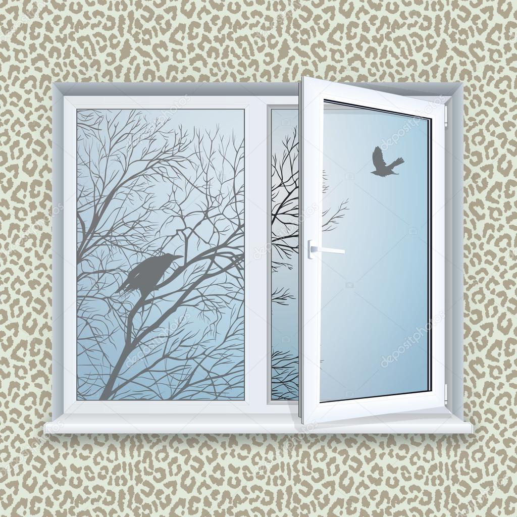 Realistic window Stock Vector Image by ©D0r0thy #78432436