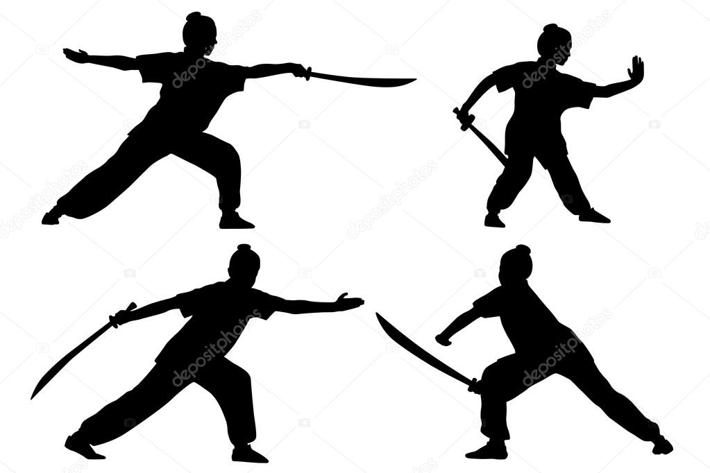 Wushu Stock Vector Image by ©D0r0thy #83042292