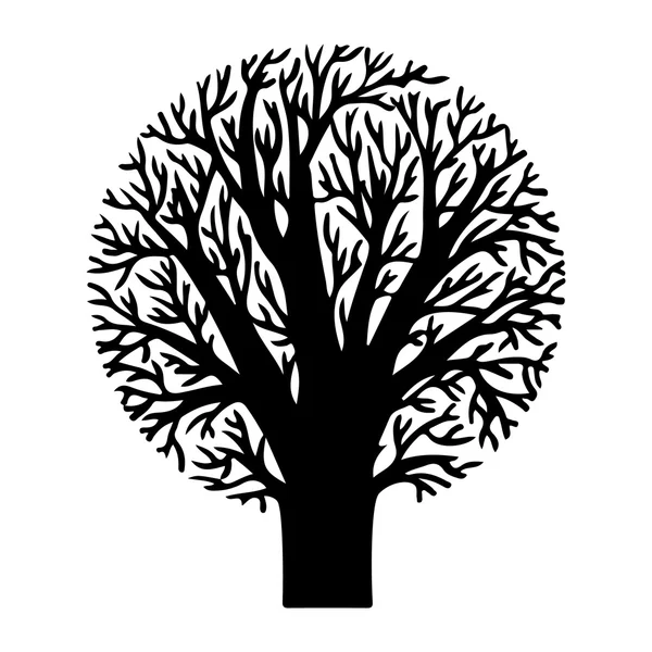 Tree trimmed in a triangle Stock Vector Image by ©D0r0thy #109791092