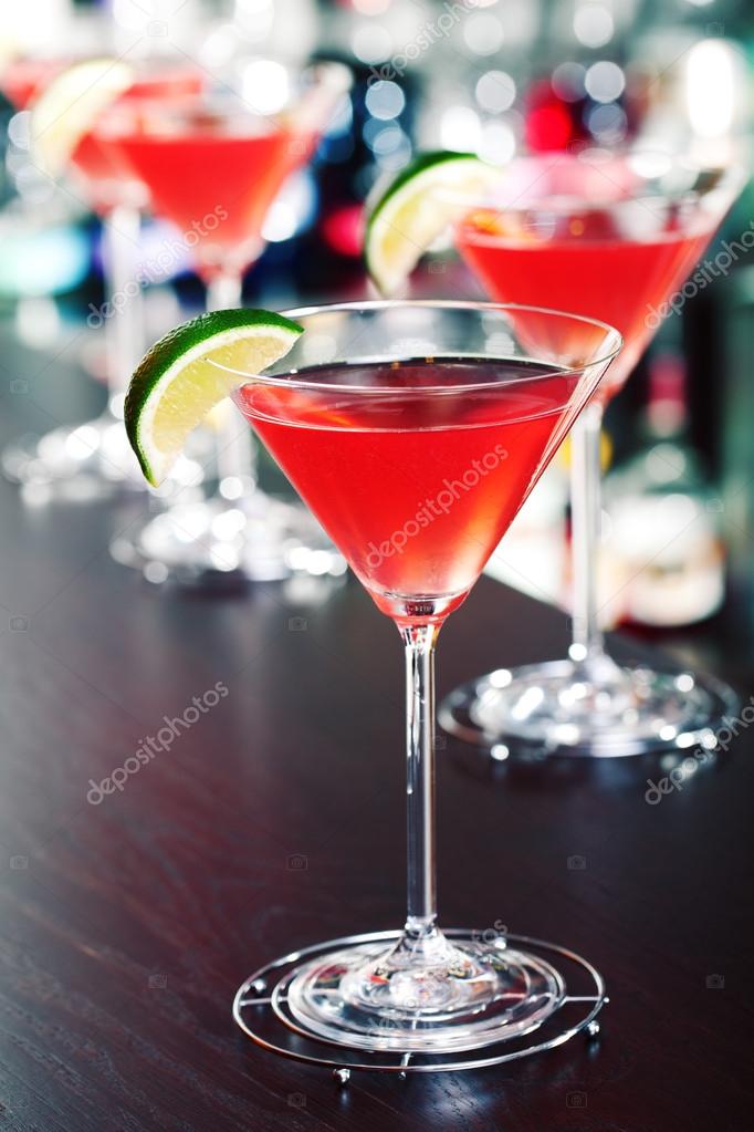 Cocktails collection - Cosmopolitan — Stock Photo © ivanmateev #62148129