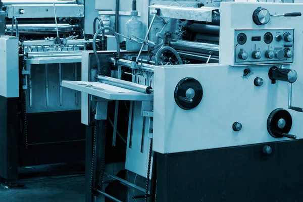 Offset printing machine — Stock Photo © nikolaev #52357935