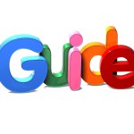 Word Guide on yellow background Stock Photo by ©Curioso_Travel ...