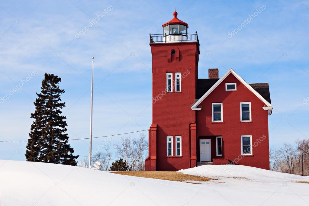 Two Harbors Lighthouse — Stock Photo © benkrut #66938029