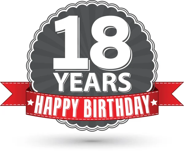 100,000 Happy 18th birthday Vector Images | Depositphotos