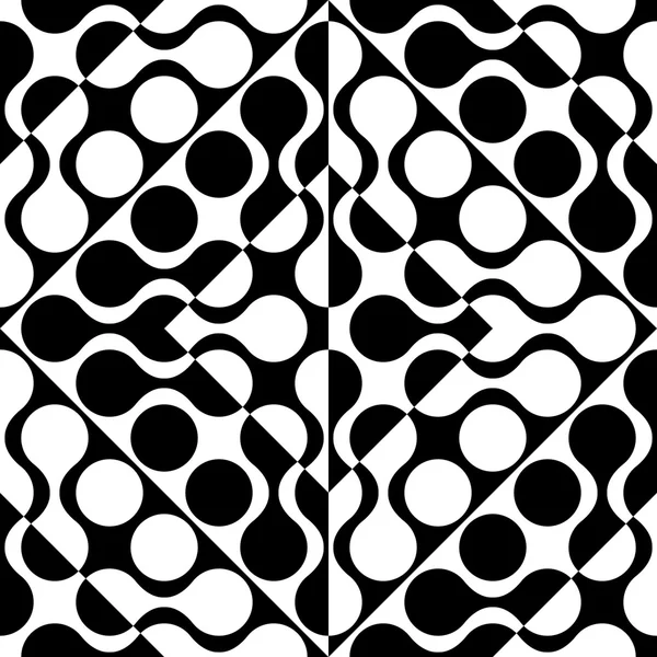Seamless Curved Shape Pattern Stock Vector by ©maxkrasnov 120638660
