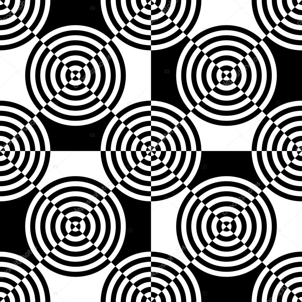 Seamless Circle and Triangle Pattern Stock Vector Image by ©maxkrasnov #103925546