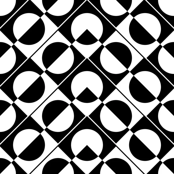 Seamless Square and Circle Pattern Stock Vector by ©maxkrasnov 107702992