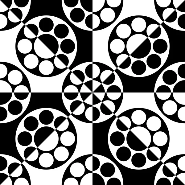 Seamless Circle and Triangle Pattern Stock Vector by ©maxkrasnov 98965578