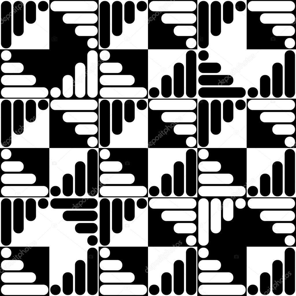 Seamless Triangle and Square Pattern Stock Vector Image by ©maxkrasnov ...