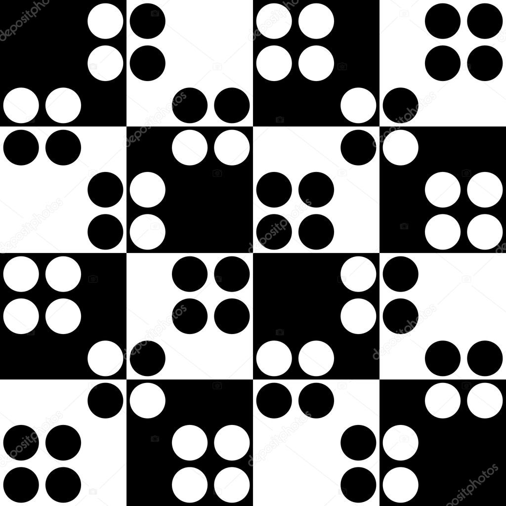 Seamless Square and Circle Pattern Stock Vector Image by ©maxkrasnov ...