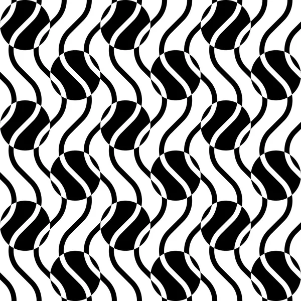 Seamless Wave and Stripe Pattern ⬇ Vector Image by © maxkrasnov ...