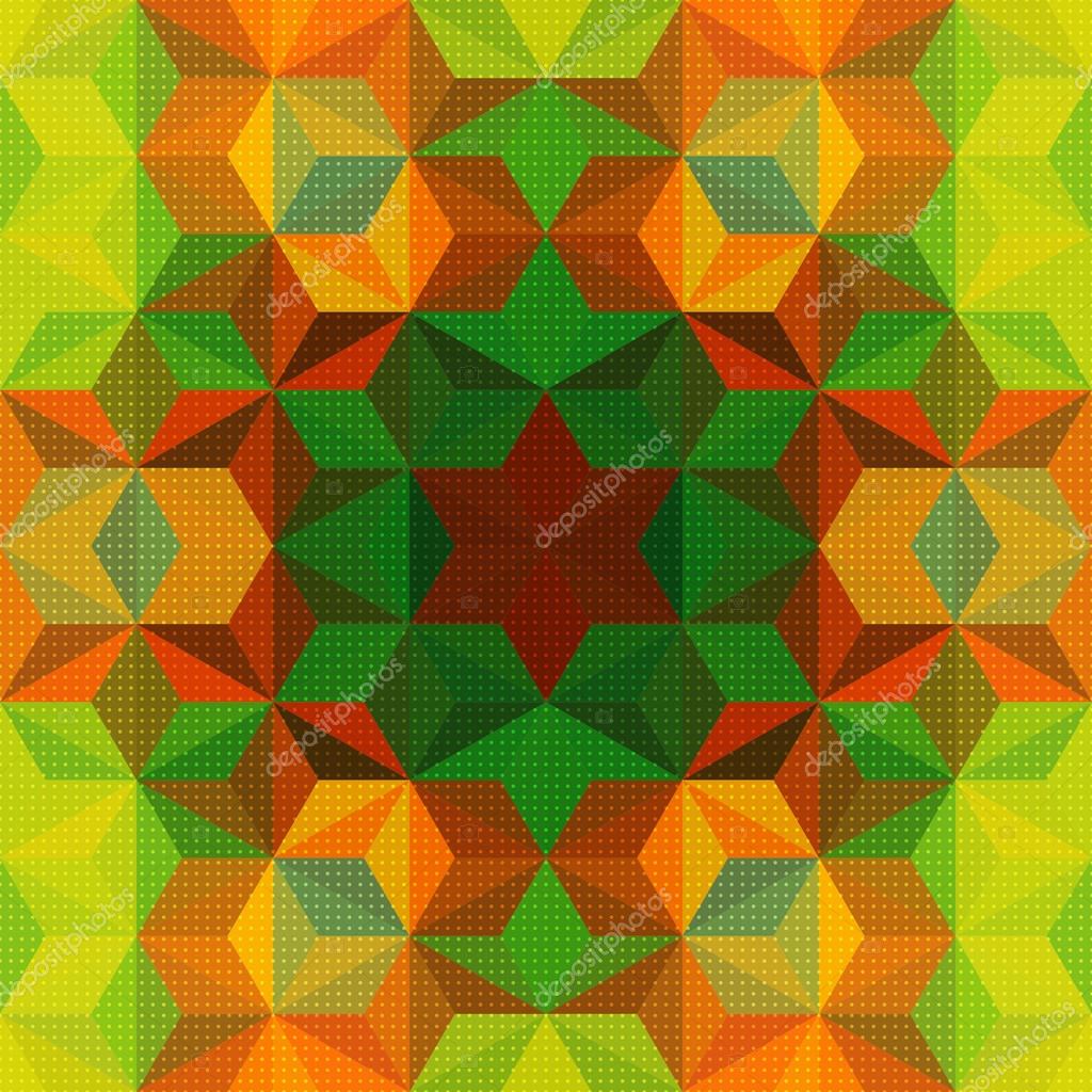 Colorful Triangle Pattern Stock Vector by ©maxkrasnov 62674451
