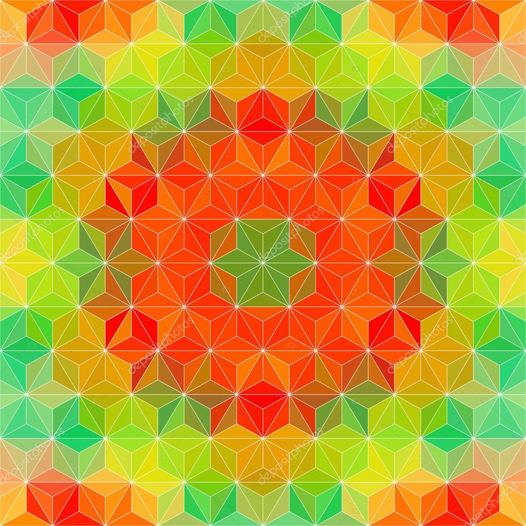 Colorful Triangle Pattern Stock Vector by ©maxkrasnov 72734469