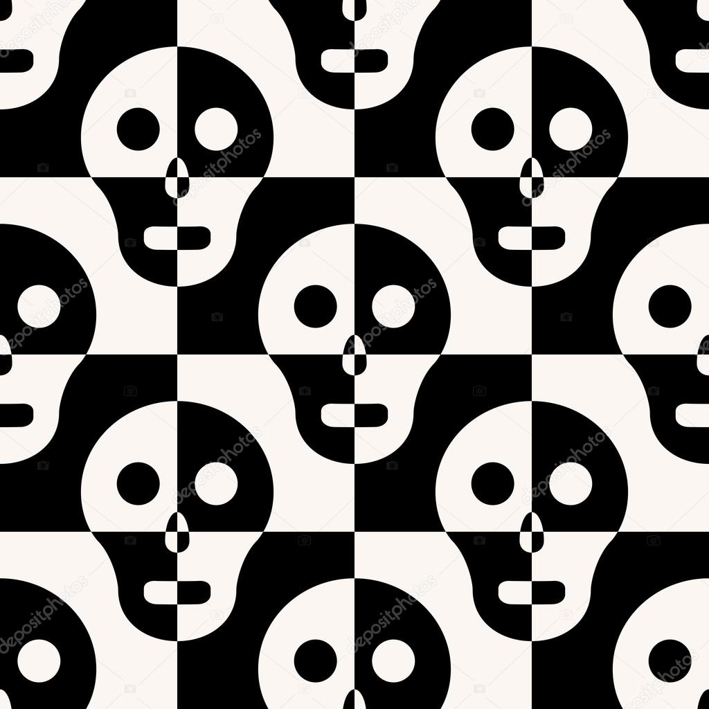 Seamless Skull Background Stock Vector by ©maxkrasnov 72865491 Seamless Skull Background Stock Vector by ©maxkrasnov 72865491