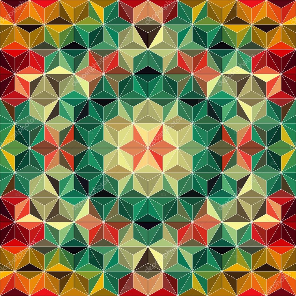 Colorful Triangle Pattern Stock Vector Image by ©maxkrasnov #81004916