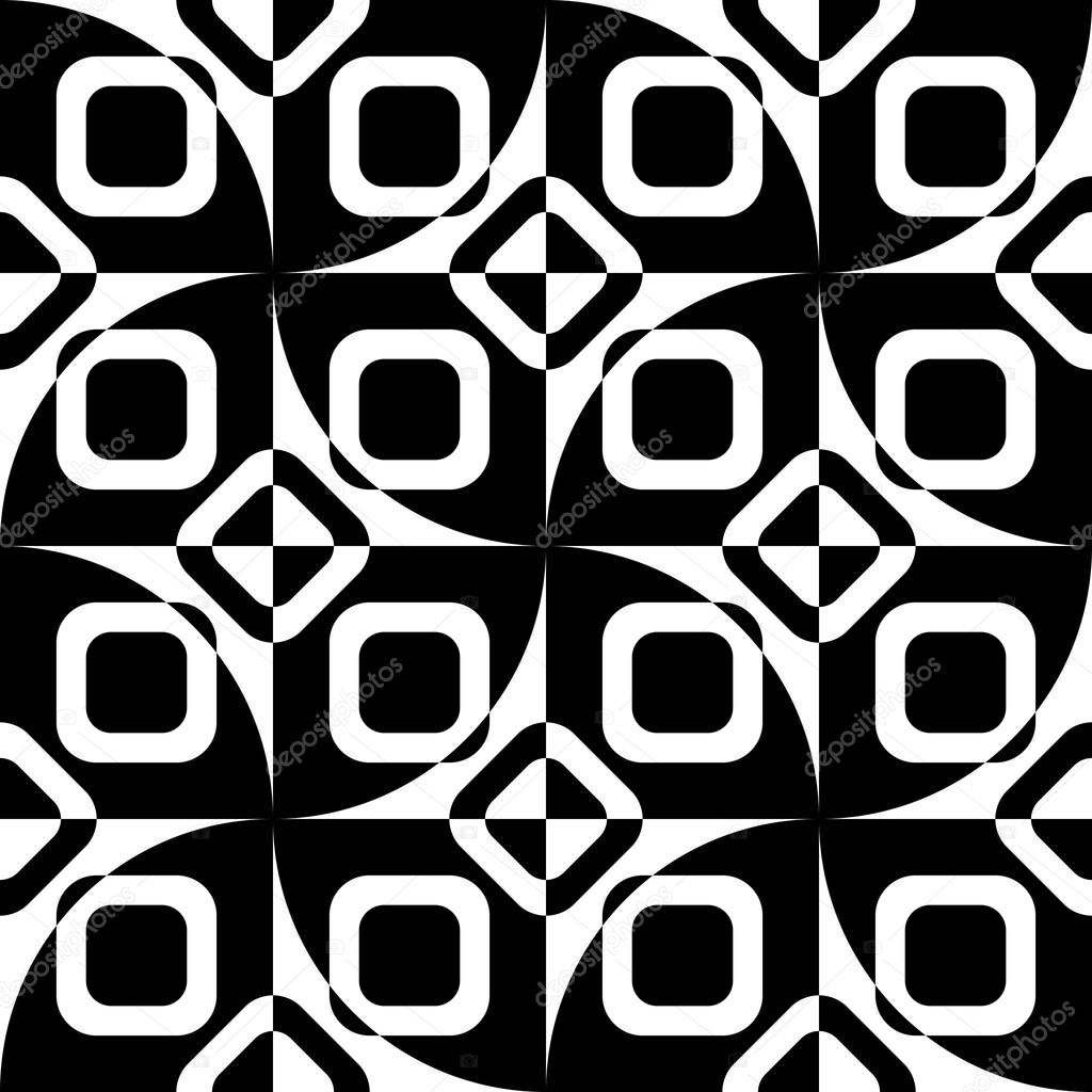 Seamless Square And Triangle Pattern Stock Vector Image By ©maxkrasnov 81433208