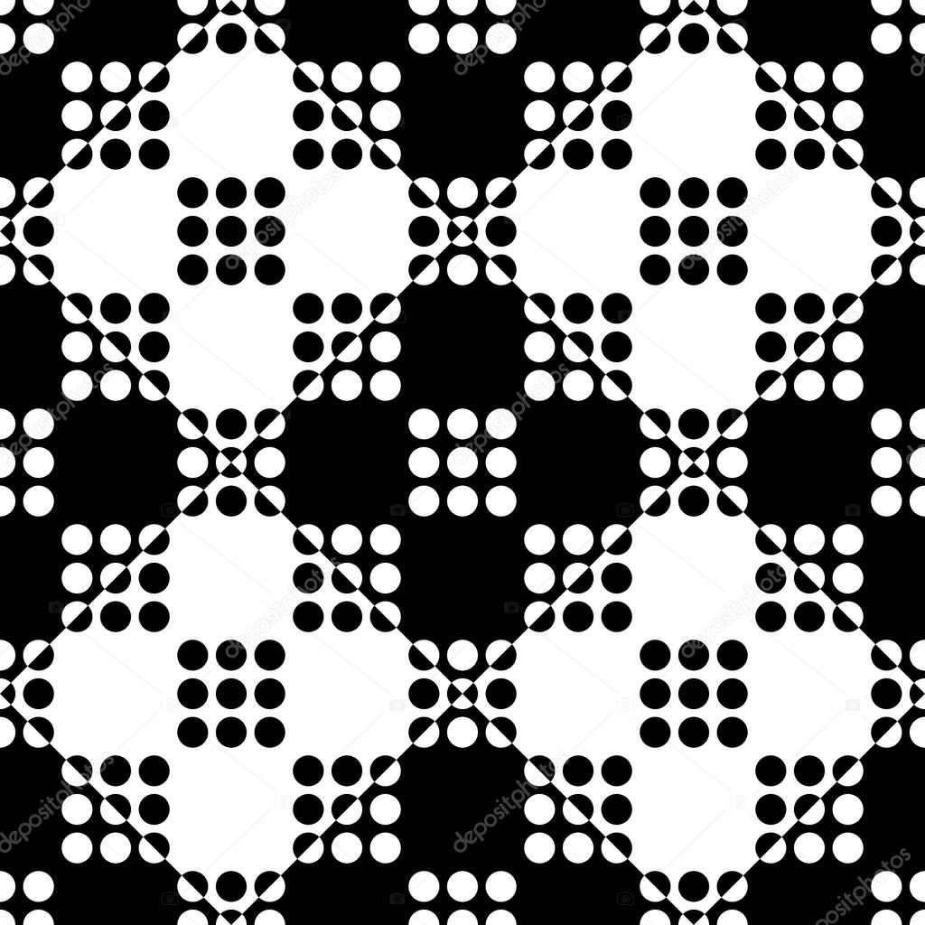Seamless Circle and Cross Pattern Stock Vector Image by ©maxkrasnov ...