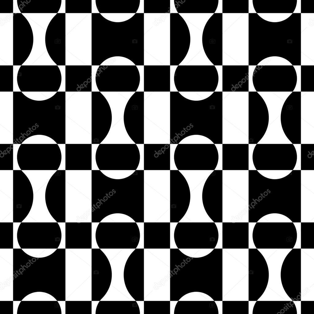 Seamless Circle and Square Pattern Stock Vector Image by ©maxkrasnov ...