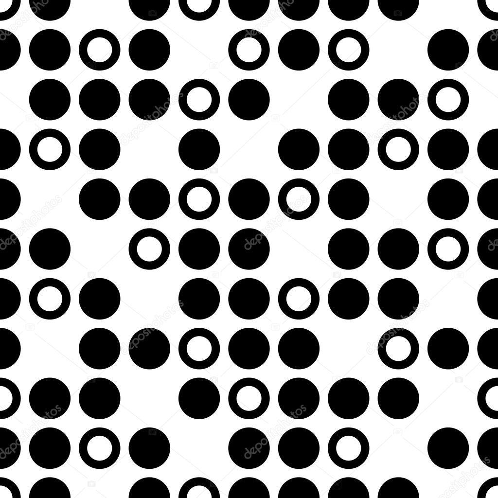 Seamless Circle Background Stock Vector by ©maxkrasnov 88995458