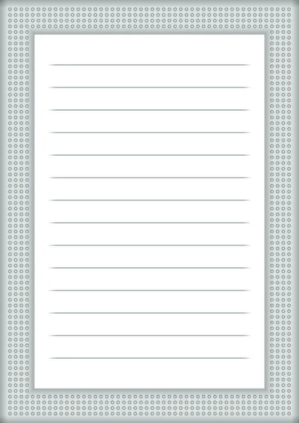 Page of notepad with frame — Stock Vector © eltoro69 #96238412