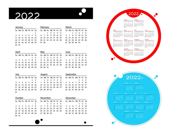 100,000 2022 annual calendar design Vector Images | Depositphotos