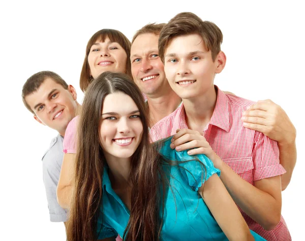 A Group Of Average Looking People