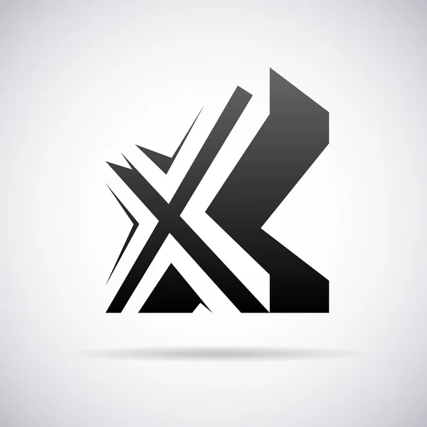 Black X Logo
