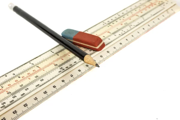 Pencil and scale ruler Stock Photos, Royalty Free Pencil and scale ...