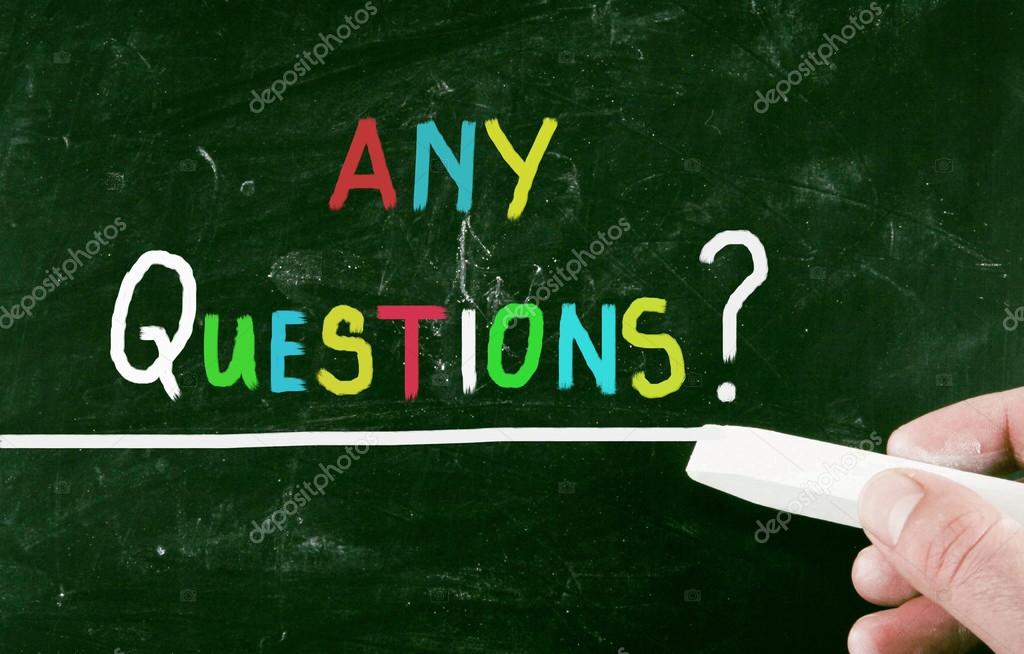 Any questions? Stock Photo by ©nenovbrothers 62602911