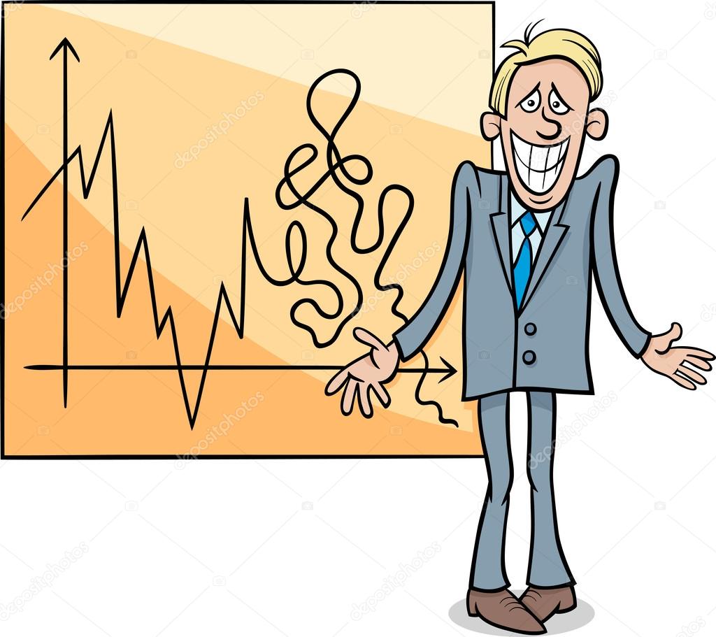 Economic crisis cartoon illustration Stock Vector Image by ©izakowski ...
