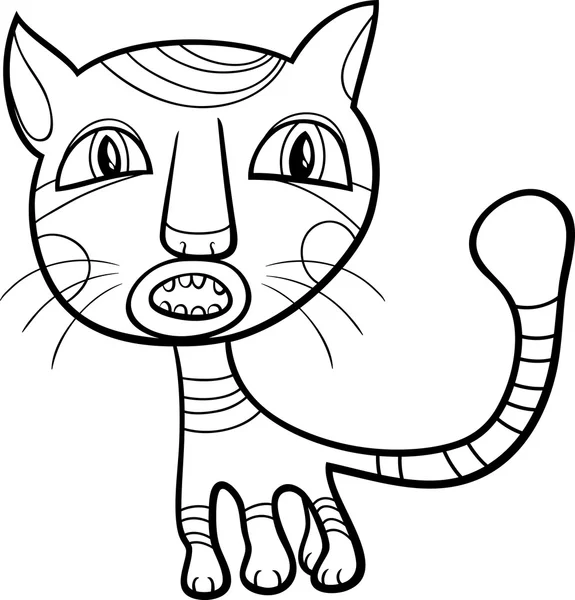 El Gato Coloring Page Coloring Pages