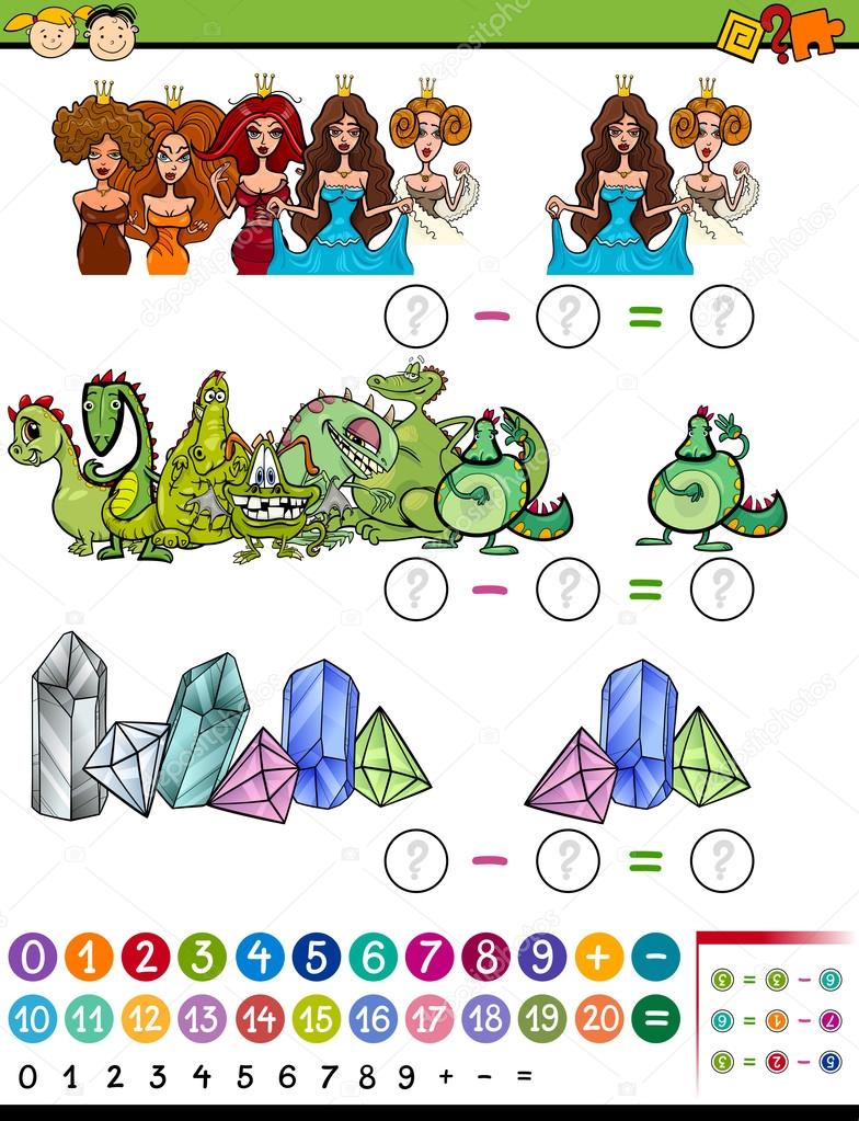 Educational game cartoon illustration Stock Vector Image by ©izakowski ...