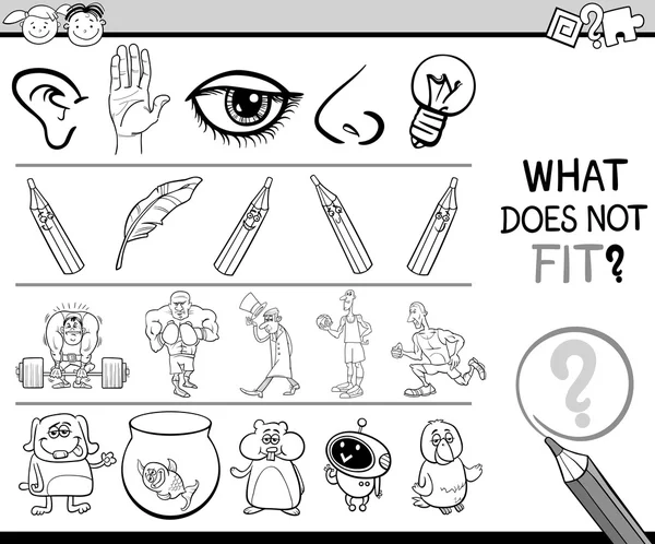 Wrong object task for kids Stock Illustration by ©izakowski #79161250