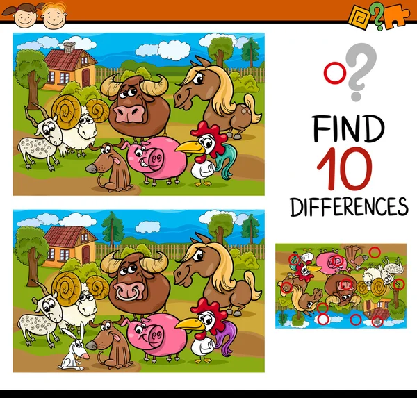 7,762,528 Find differences animals Vector Images | Depositphotos