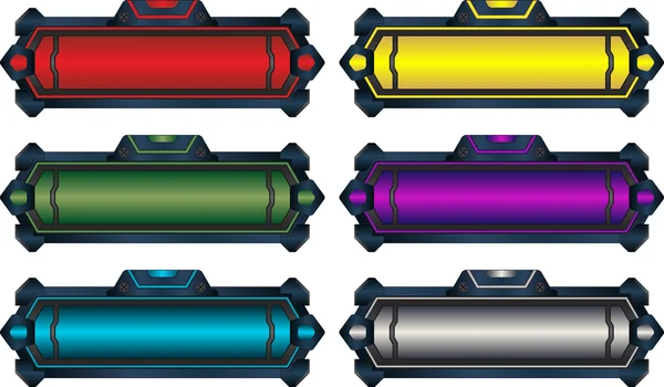 Hi-tech buttons Stock Vector by ©AlexCiopata 81598018