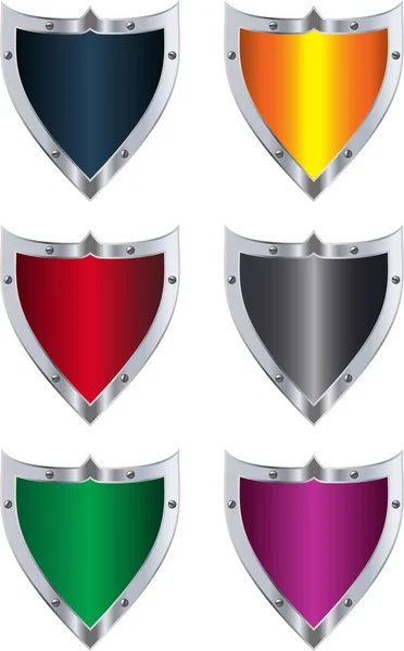 Colorful shields Stock Vector Image by ©AlexCiopata #77757806