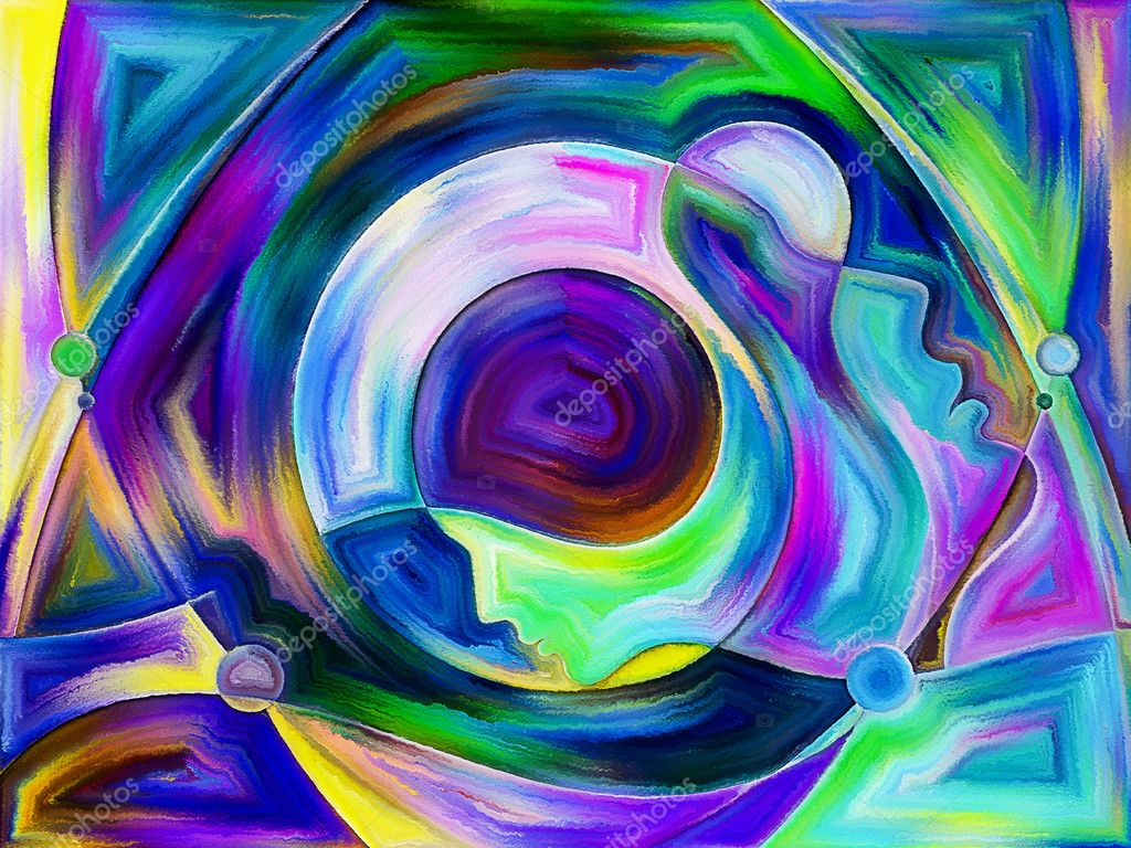 Painted Perception background — Stock Photo © agsandrew #113808550