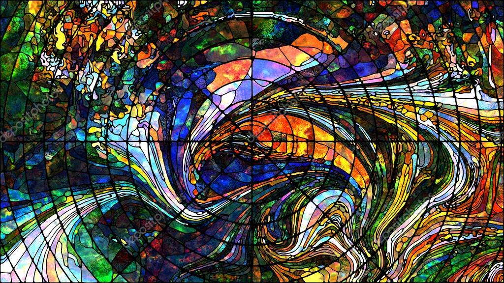Toward Digital Stained Glass Stock Photo by ©agsandrew 114615026