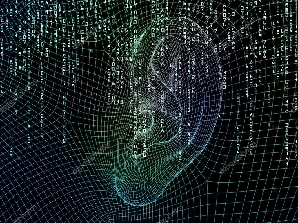 Ear Grid background Stock Photo by ©agsandrew 117526694