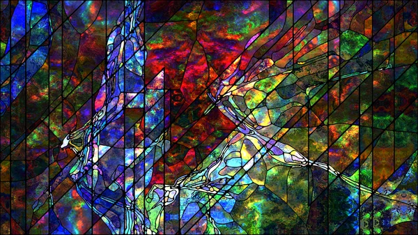 Digital Stained Glass — Stock Photo © agsandrew #130327024