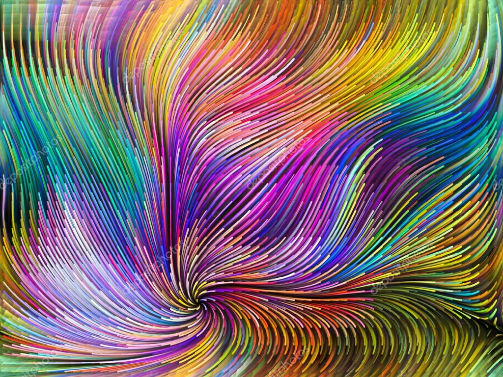Virtual Color Motion — Stock Photo © agsandrew #121360068