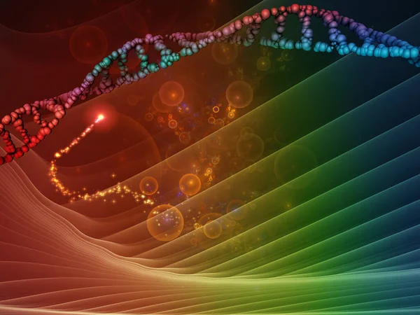 Dna spiral system vector illustration stock vector image art alamy ...