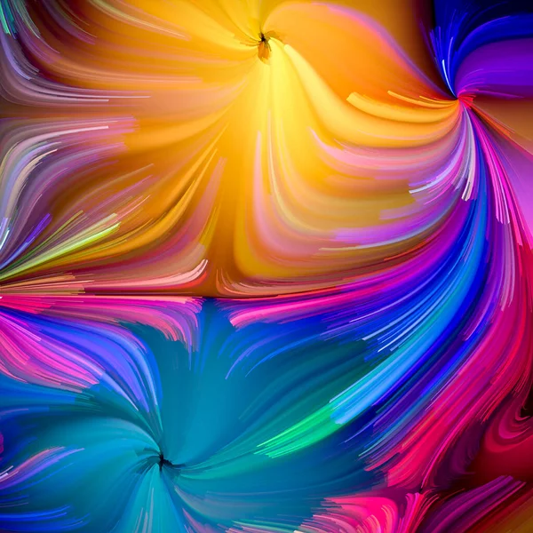 Paint Swirl series. Background design of detailed motion of paint ...