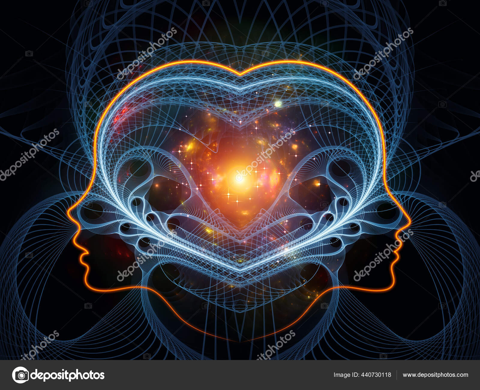 Human Geometry Series Interplay Lines Human Silhouette Geometric Grids ...