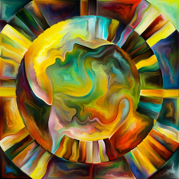 Inner Forces series. Composition of dark and light silhouettes and ...